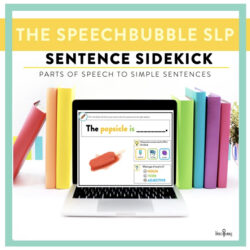 Back to School Mini Book: FREEBIE - The Speech Bubble SLP